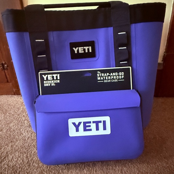 Yeti | Bags | Yeti Purple Dry Tote With Gear Case | Poshmark
